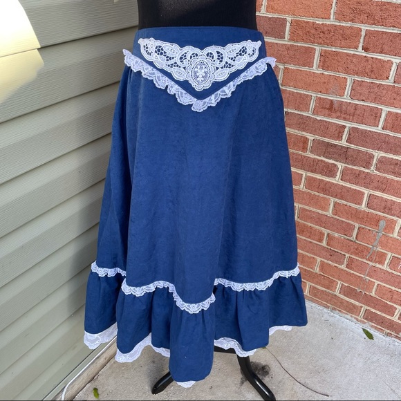 miss rodeo america | Skirts | Vintage Miss Rodeo America Blue And White ...